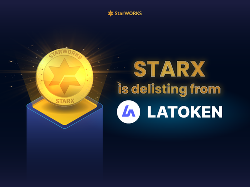 STARX Token Is Delisting From LATOKEN Exchange