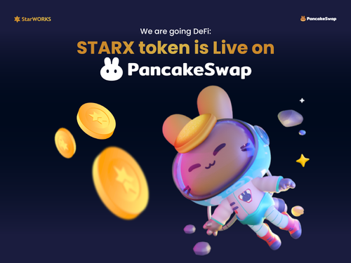 STARX Token is Now Live On PancakeSwap